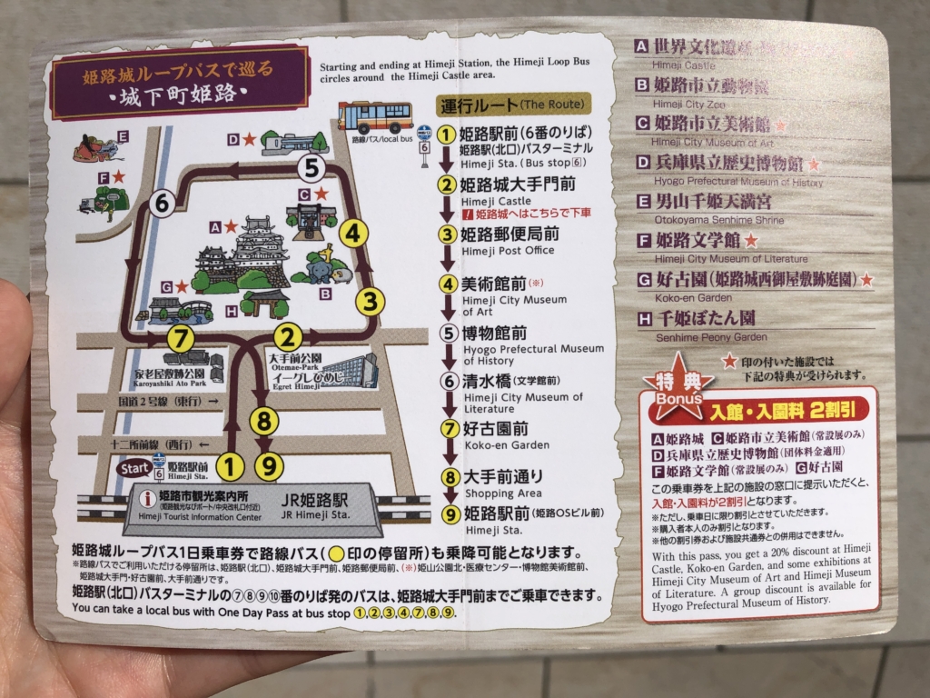 [Loop Bus] Once Around Himeji Castle on the Himeji Castle Loop Bus ...